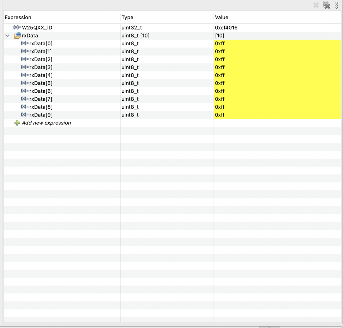 Working with STM32 and External Flash W25QXX Part2: Reading data – EmbeddedExpertIO